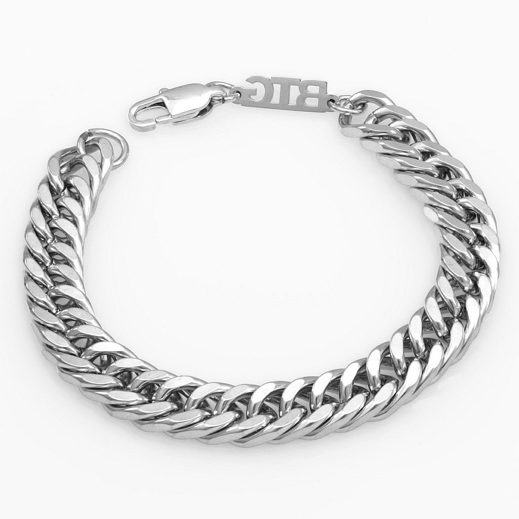 AVATAR BASE 9MM Silver Bracelet Stainless Steel 316L
