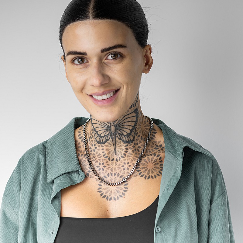 BANGS 6MM Silver Neck Chain Stainless Steel 316L