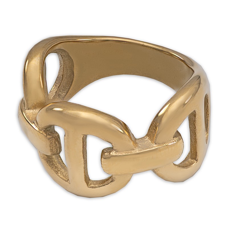 CARTER Gold Ring Made of Stainless Steel 316L